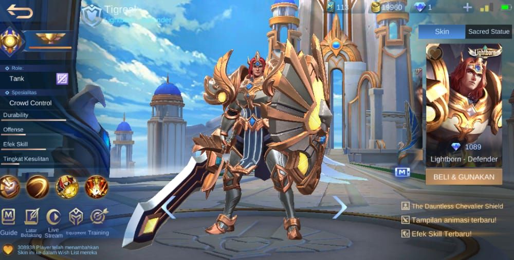 Build Item Paling Efektif untuk Hero Tank di Mobile Legends | Paradigmacafe